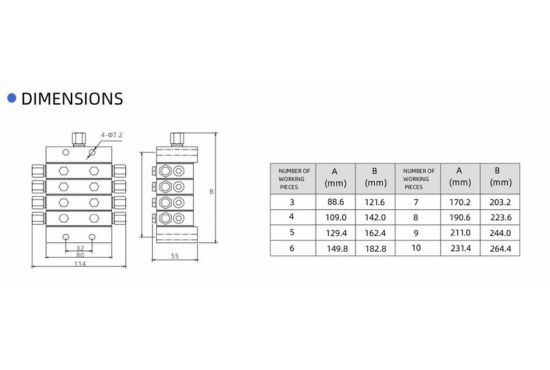 DJF2000 Progressive Distributor Block for Precision Lubrication