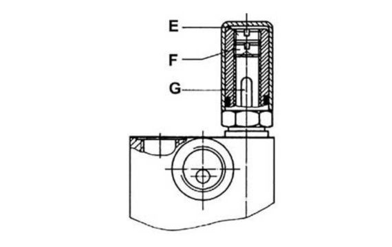 Lincoln VSG Metering Block for Lubrication