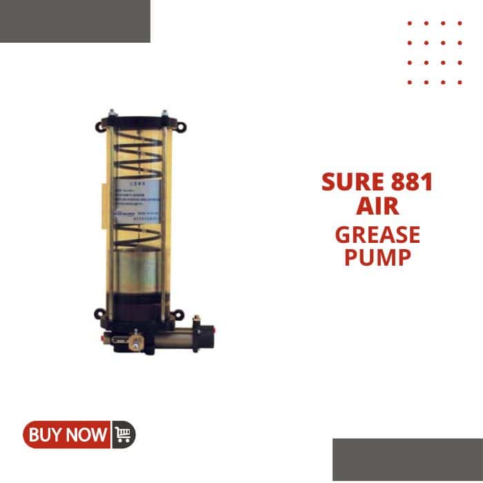 Sure 881 Pneumatic Lubrication Pump: High-Pressure Grease Delivery