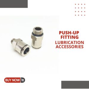 Push In Lubrication Fitting - Quick Connect Oil & Grease | 80 Bar