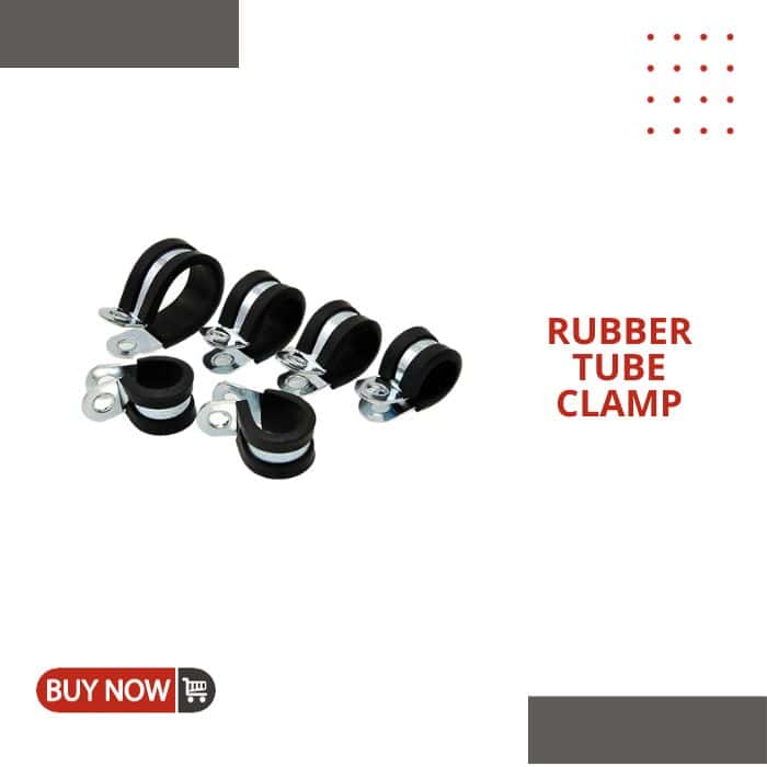 Tube Clamp with Rubber Lining for Secure Piping | IsoHiTech