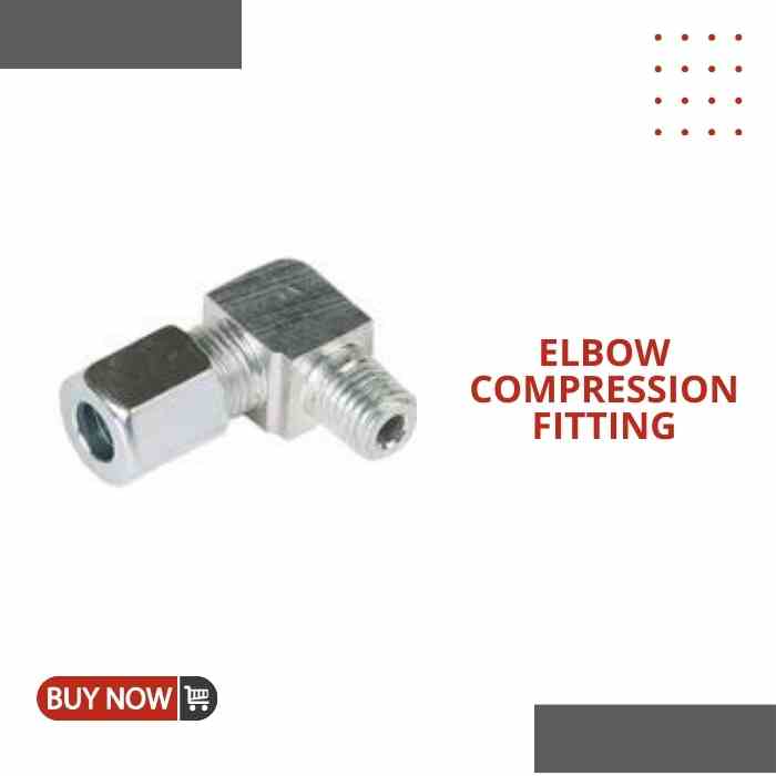 Elbow Compression Fitting for Lubrication Systems