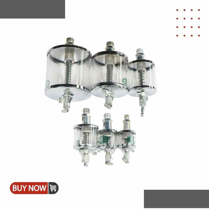 Needle Valve Drip Oiler: Industrial Gravity Lubrication System (16-600cc)