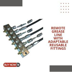 Remote Grease Line with Reusable Fittings | Industrial Lubrication