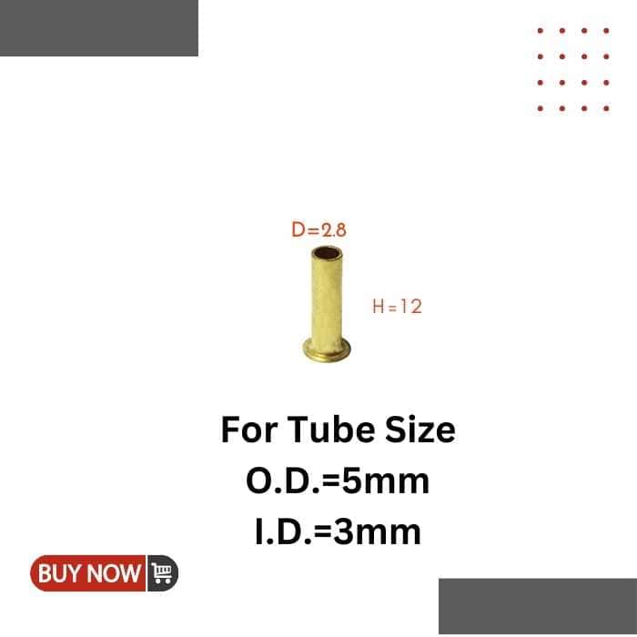 Tube Insert 5mm OD 3mm ID | Isohitech