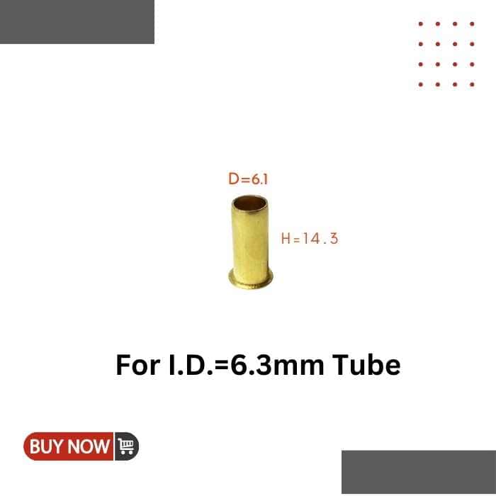 Tube Insert I.D. 6.3mm for Precision Tubing Solutions | Isohitech