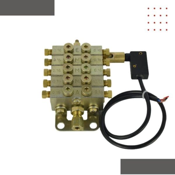 JPQ Progressive Lubrication Block - Industrial Grease Distributor