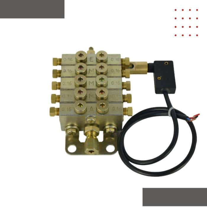 JPQ Progressive Lubrication Block - Industrial Grease Distributor