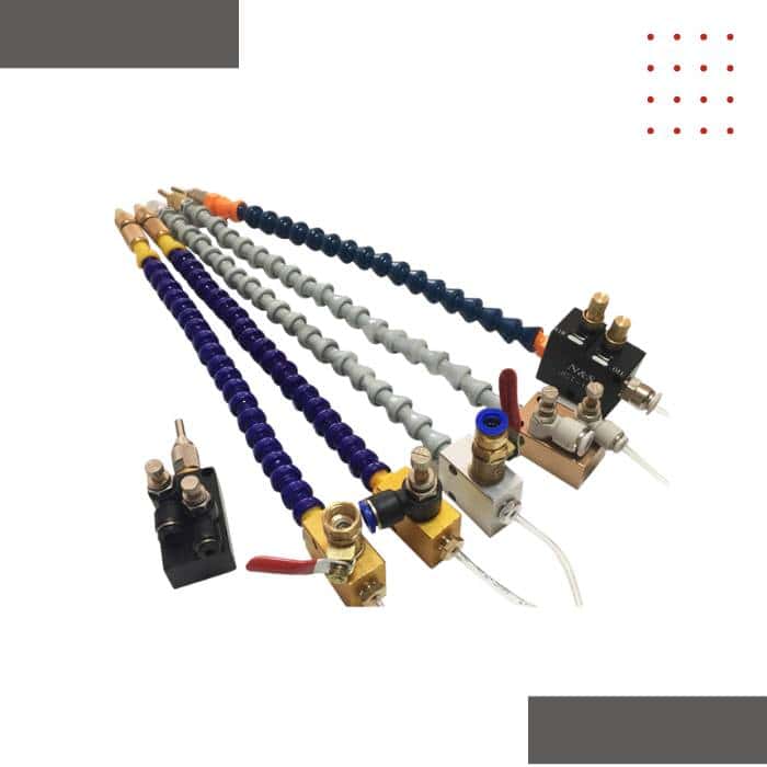 Spray Cutting Coolant Sprayer with Magnetic Base | CNC Mist