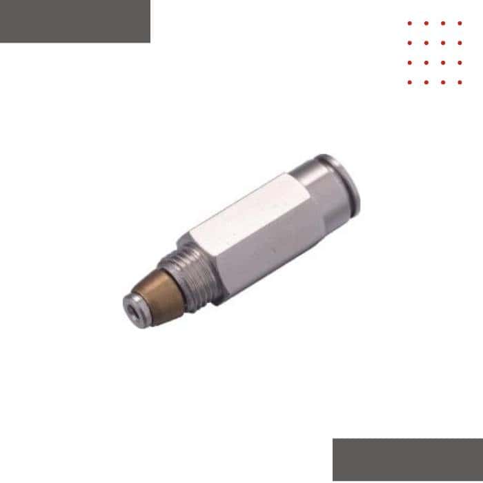 Lincoln 272658 Valve Outlet Fitting with Check Valve 10mm