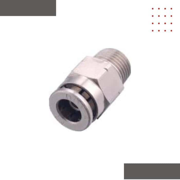 Lincoln 244047 Compression Tube Adapter - 1/4" to 1/8" NPT