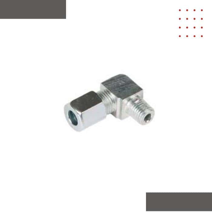 WE6-LL M10x1K Elbow Connector | 90° 6mm Lubrication Fitting