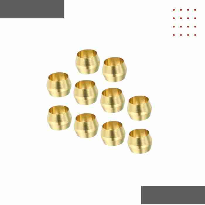 Professional Brass Compression Sleeves for Leak-Free Plumbing | Up to ...