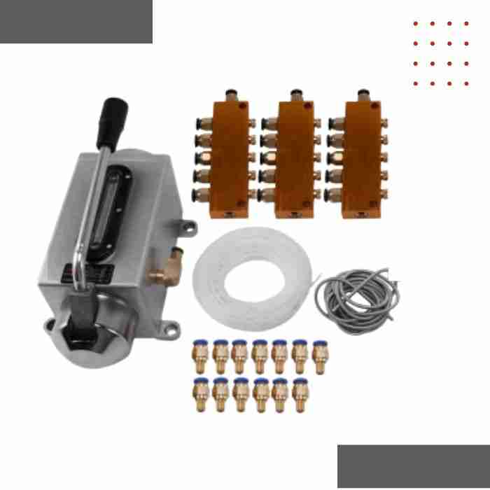 Bridgeport 1-Shot Lubricator Kit | Easy Mill Maintenance Upgrade | 9 ...