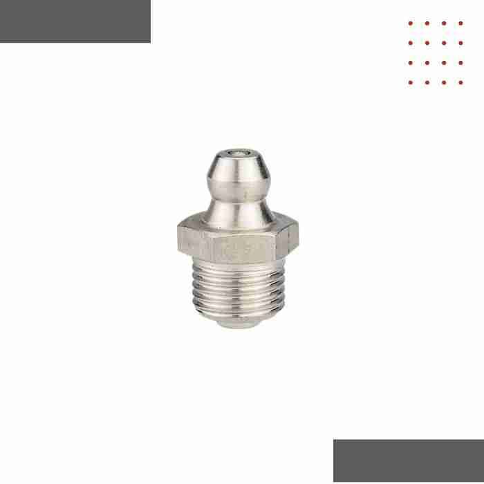 Metric Grease Fittings - ISO/DIN Standard Zerk Fittings