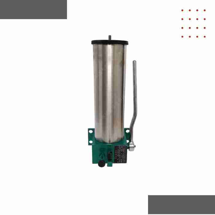 SRB Hand Grease Pump - Manual Industrial Lubrication System