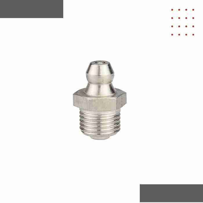 Stainless Steel Grease Nipples | Premium Fittings 316/304 Grade