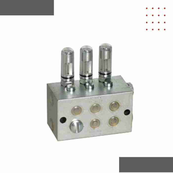 VSKV-KR Dual Line Metering Valve | 400 Bar Progressive Lubrication Valve