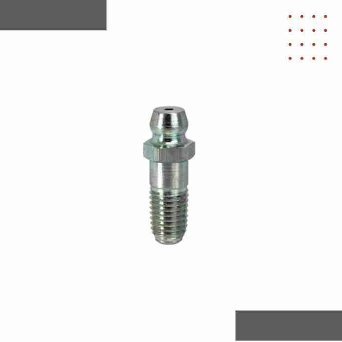 Long 1/4"-28 Grease Fittings | Extended Reach | 10,000 PSI